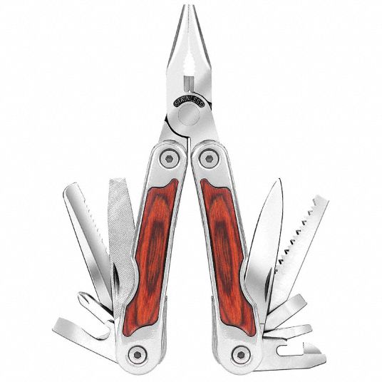 WESTWARD, Multi-Tool Plier, 15 Tools, Multi-Tool - 6ATV3|6ATV3 - Grainger