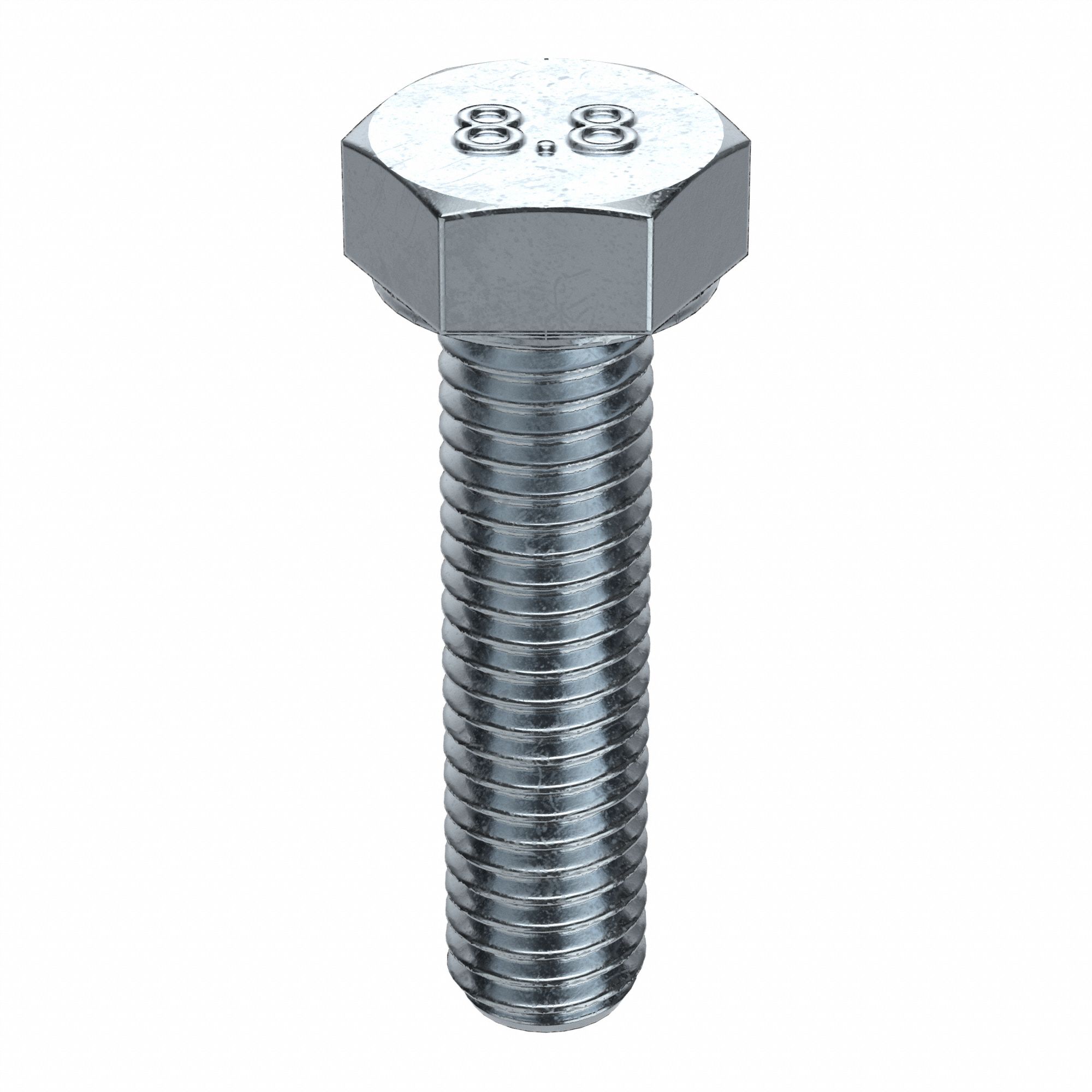 APPROVED VENDOR Tornillo de Cabeza de Dado Hexagonal M6-1.00 Clase 8.8 Longitud de 20mm, Acabado ...