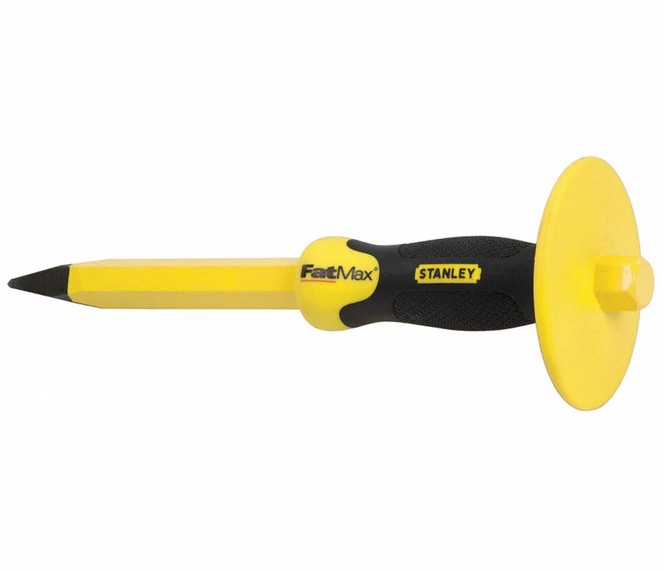 STANLEY Cincel para Concreto con Protector Manual 12" Punta 3/4 ...