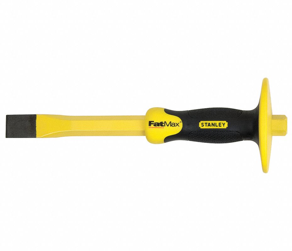 STANLEY Cincel Cortafrío con Protector Manual 12" Punta 1" - Cinceles ...