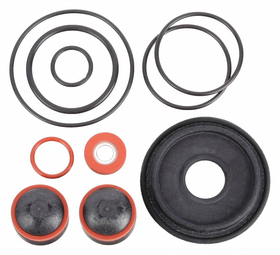 WATTS, Complete Rubber Parts Kit, 3/4 in/M2 Compatible Valve Size ...