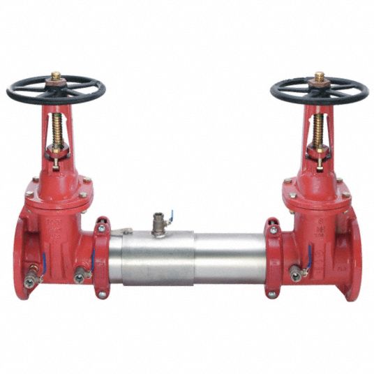 WATTS, 757, Iron Valves/Stainless Steel Body, Double Check Valve ...