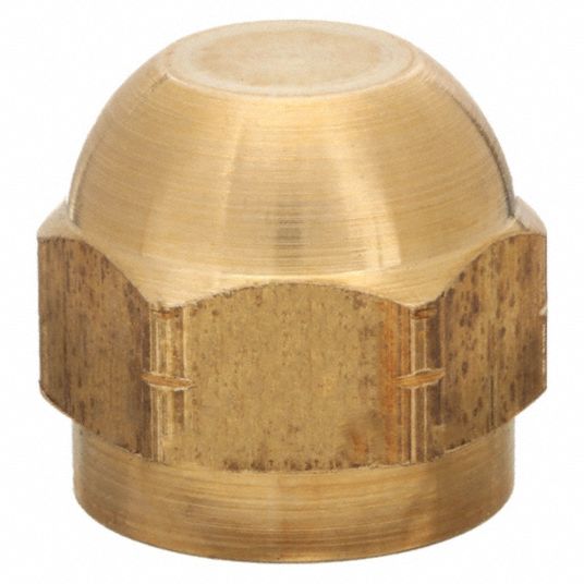 WATTS, Cap, 1/8 in Connection Size - Side 1, Cap - 6AUY1|SAE-TC Brass ...