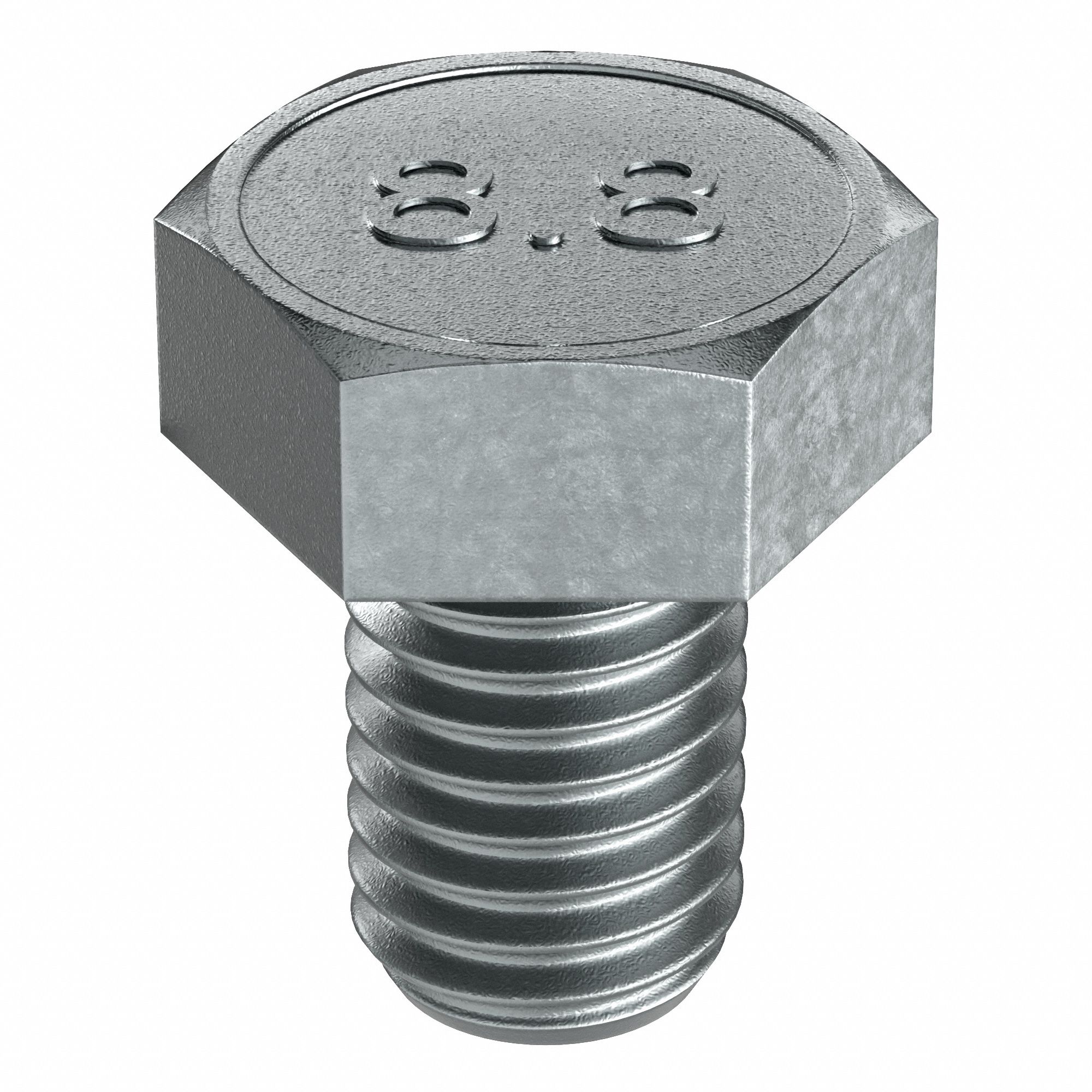 APPROVED VENDOR Tornillo de Cabeza de Dado Hexagonal M5-0.80 Clase 8.8 Longitud de 6mm, Acabado ...