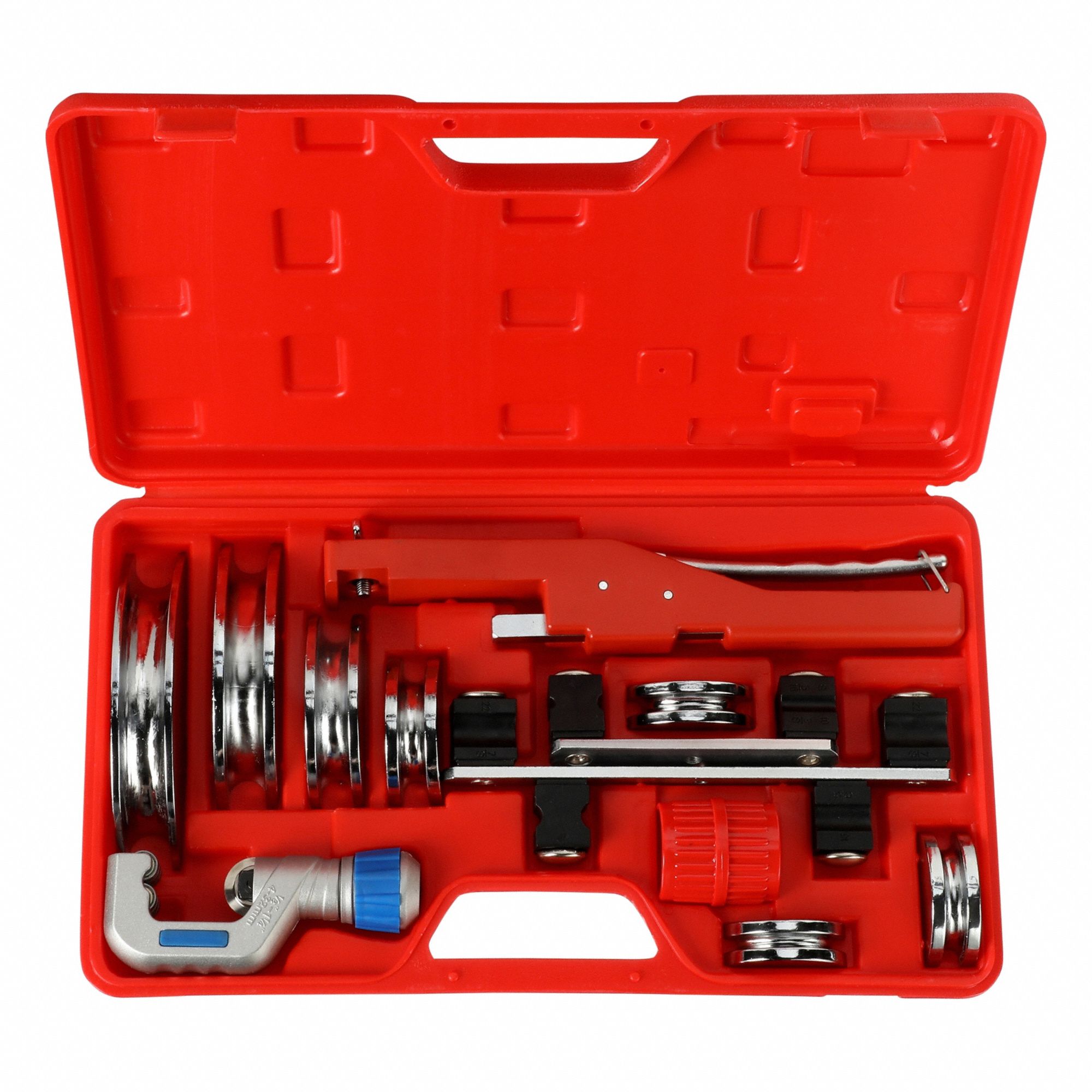 10 Total Pcs, Tool Case, Tube Bender Set - 6AWP9|6AWP9 - Grainger