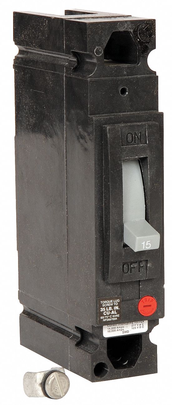 GE, 30 A Amps, 14kA at 277V AC, Molded Case Circuit Breaker - 6AXL9|THED113030WL - Grainger