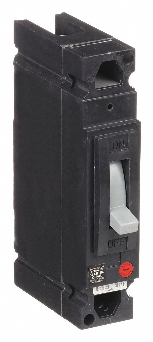 GE, 2 A Amps, 14kA at 277V AC, Molded Case Circuit Breaker - 6AXL7|THED113020WL - Grainger