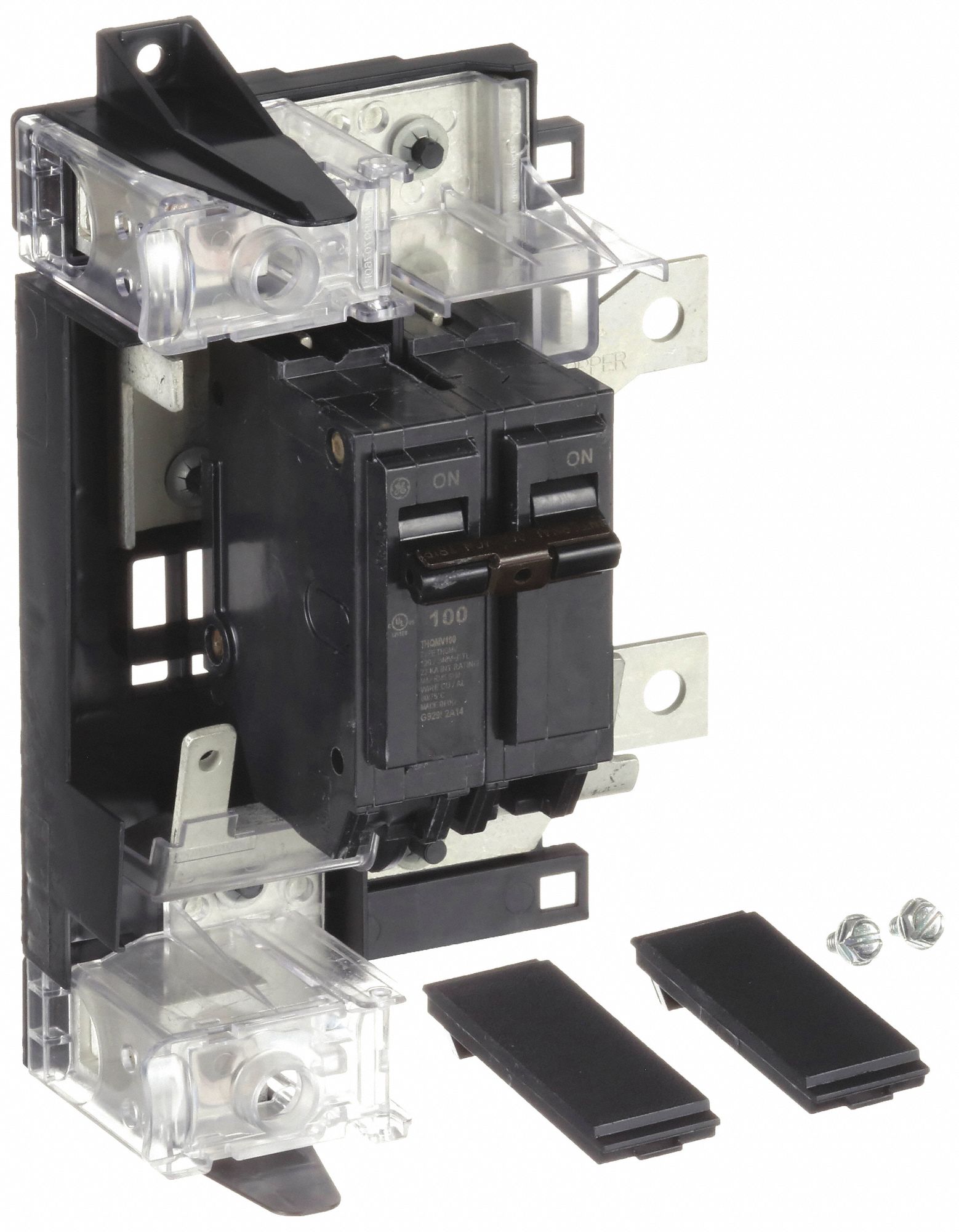 GE, For GE Panelboards, 8.75 in Wd, Miniature Circuit Breaker - 6AXU6 ...