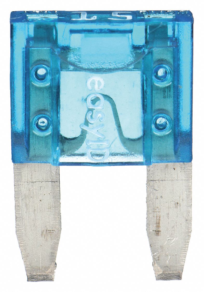 BUSSMANN, Fast Acting, 15 A, Automotive Fuse - 6AYL0|BP/ATM-15ID - Grainger
