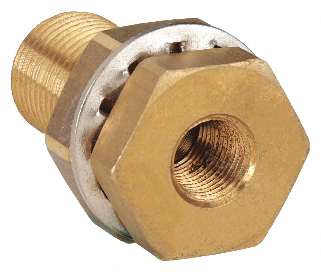 Brass, 1/8 in x 1/8 in Fitting Pipe Size, Anchor Coupling - 6AZC0|6AZC0 ...