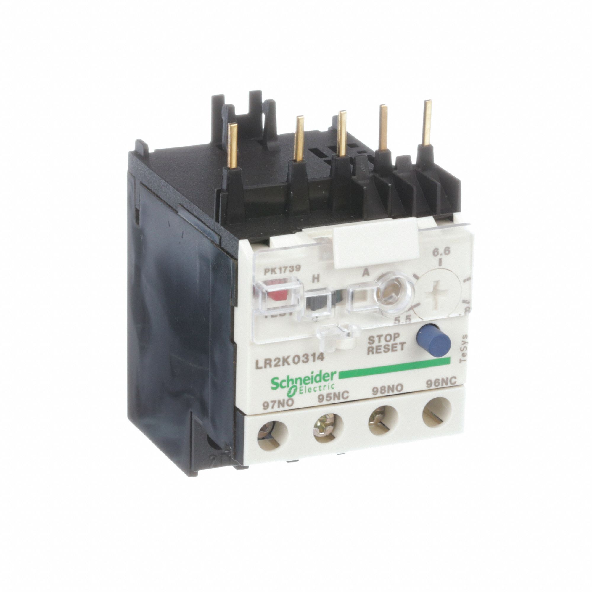 SCHNEIDER, Thermal Protection, 3 Poles, Overload Relay - 6B192|LR2K0314 ...