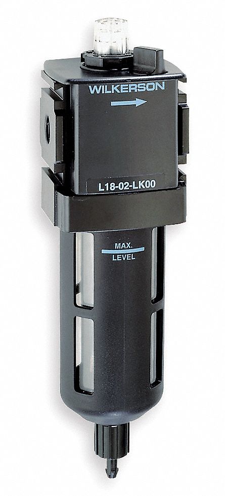 WILKERSON Lubricator, 1/2 In - 6B272|L18-04-LK00 - Grainger