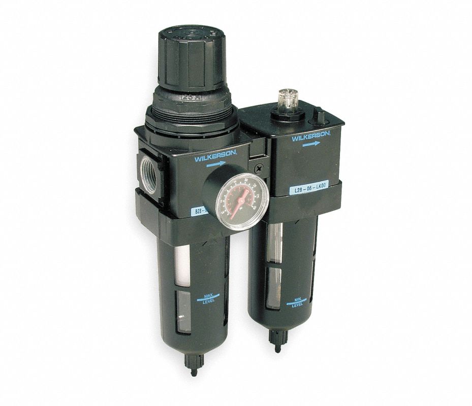 WILKERSON Filtro/Regulador/Lubricador, 3/4" NPT, Rango de Ajuste 0 a 125 psi - Filtros ...