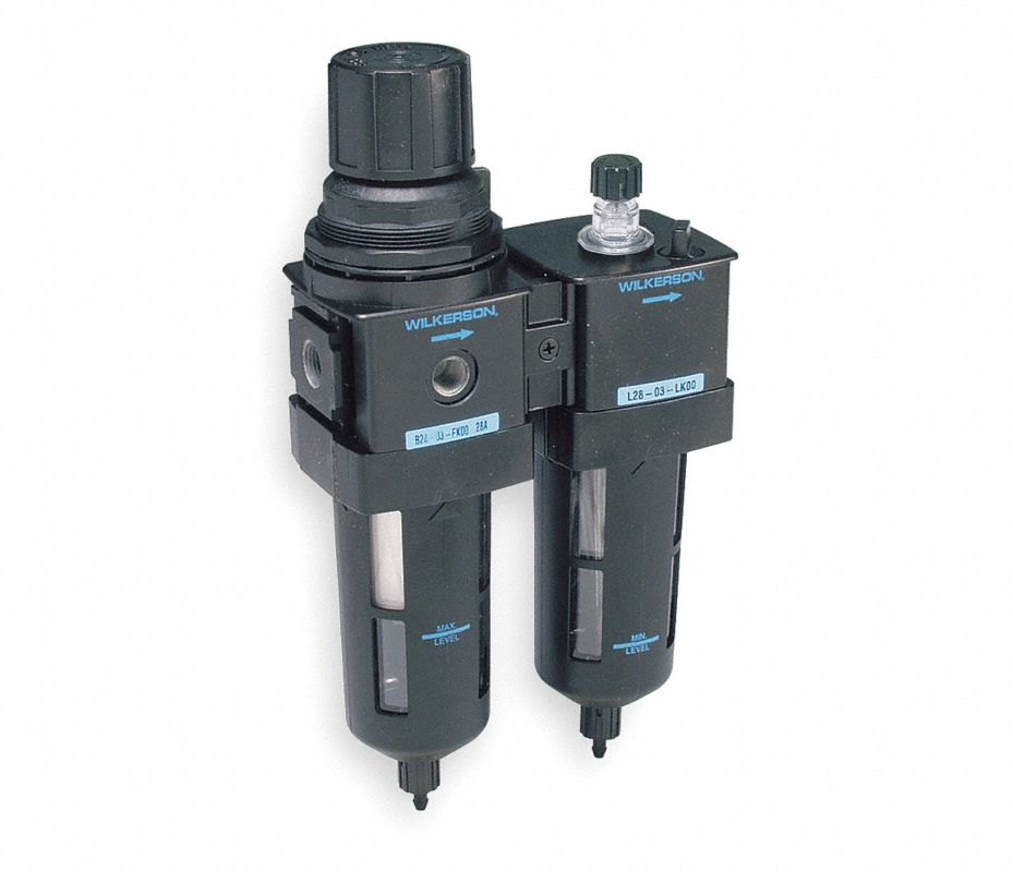 WILKERSON Filtro/Regulador/Lubricador, 3/8" NPT, Rango de Ajuste 0 a 125 psi - Filtros ...