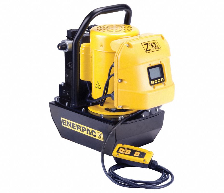 ENERPAC Bomba Hidráulica Eléctrica de Alta Potencia con Válvula de ...