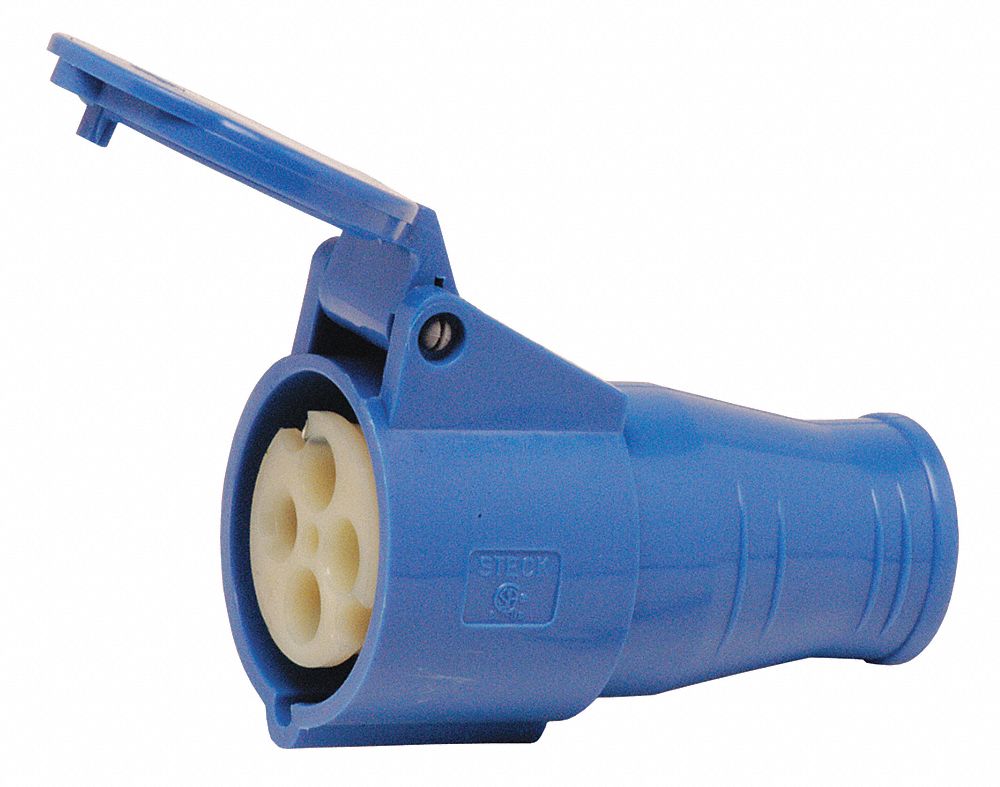 STECK Conector Perno/Manga,4 Pol.,63A - Conectores con Perno y Manga ...