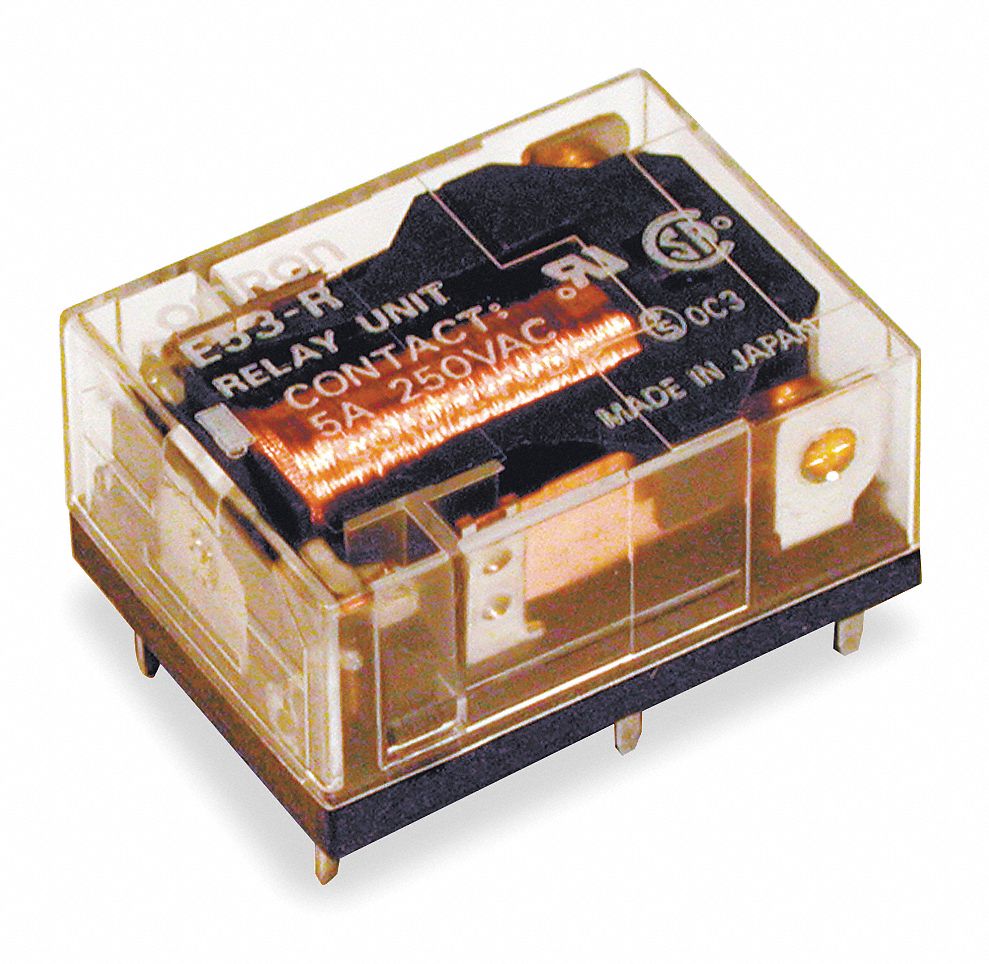 OMRON, 250V AC/SPDT Relay, Mfr. Series E5EJ Temp Controllers, Process ...
