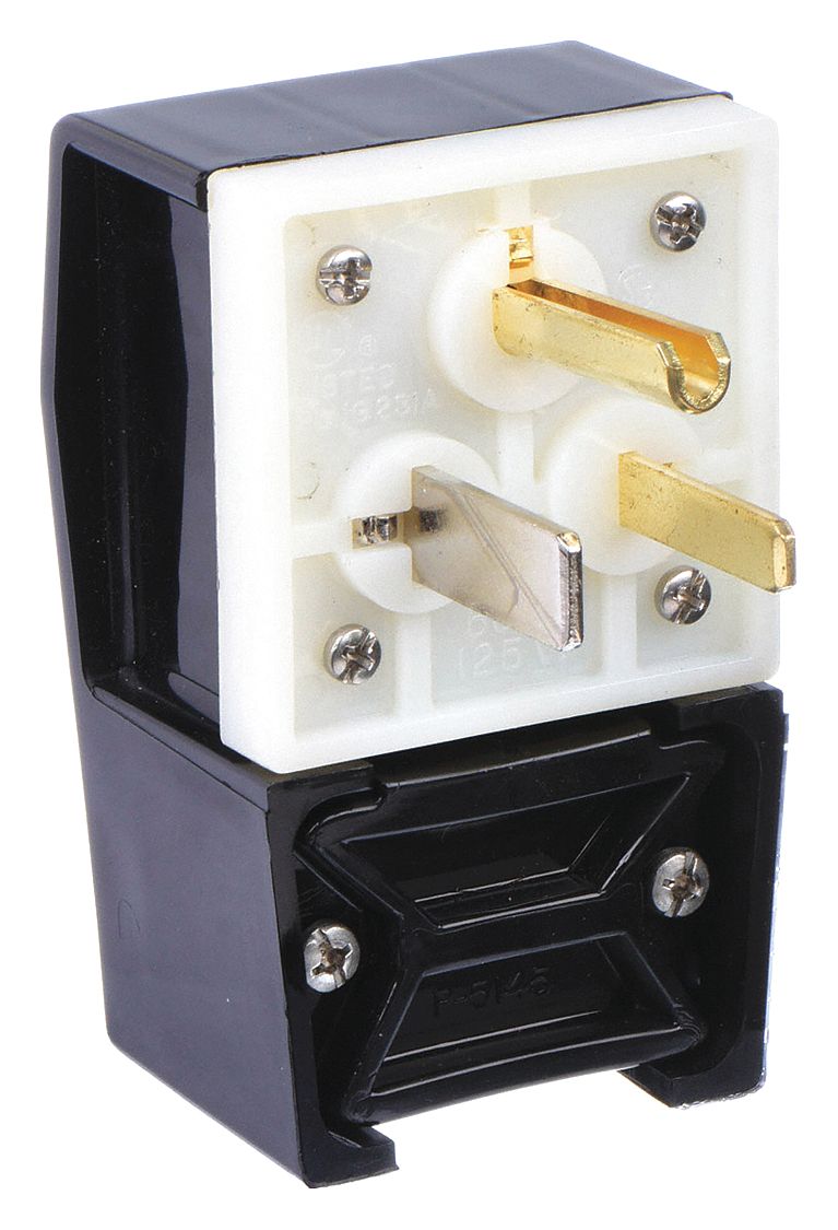 5-50P, 50 A, Angle Straight Blade Plug - 6C118|HBL9361 - Grainger