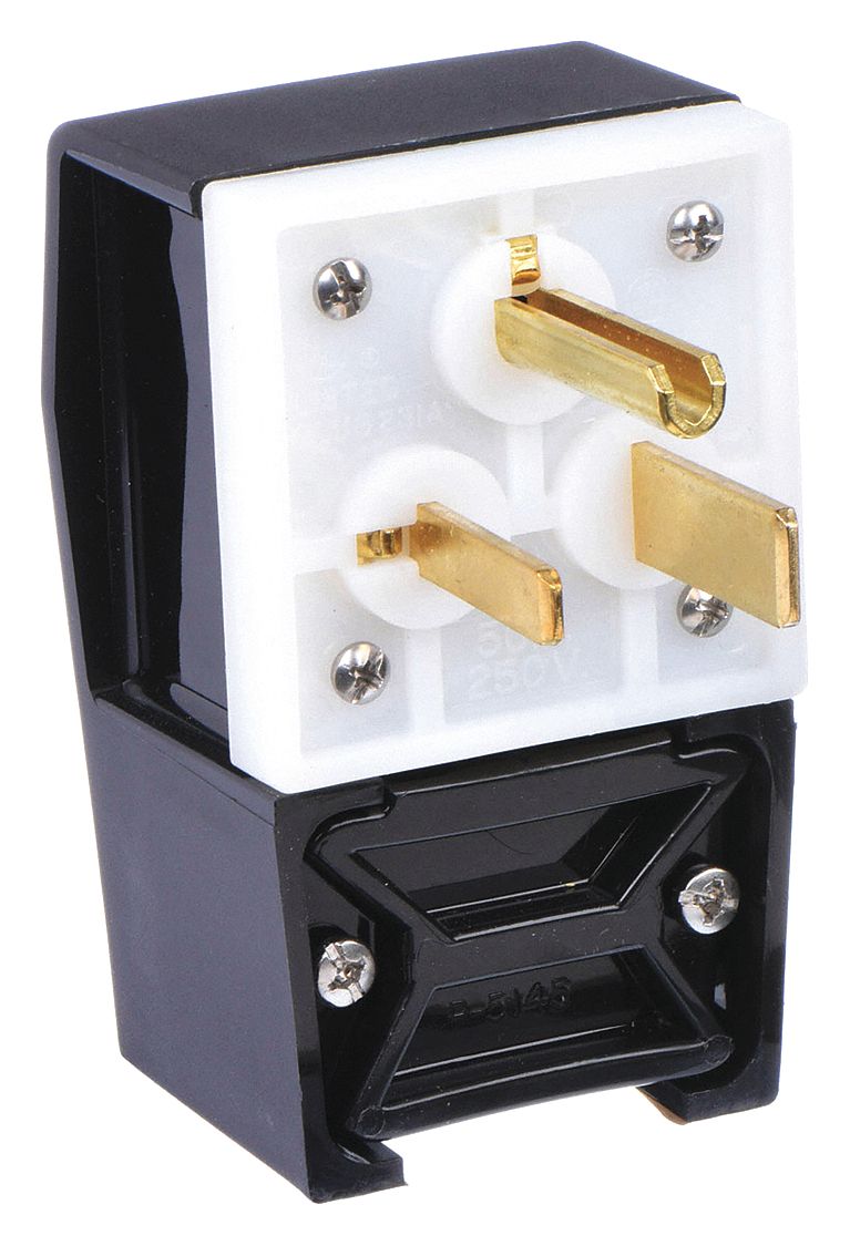 HUBBELL WIRING DEVICE-KELLEMS, Industrial, 50 A Amps - Plugs and ...