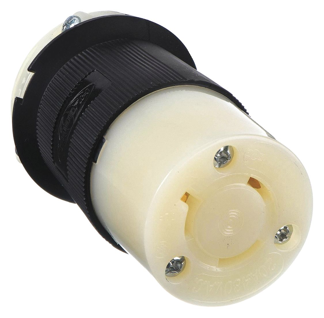 HUBBELL WIRING DEVICE-KELLEMS, 20, L8-20R, Locking Connector - 6C124 ...