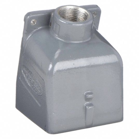 HUBBELL, 20/30 A, Dead End, Angle Back Box - 6C128|BB301W - Grainger