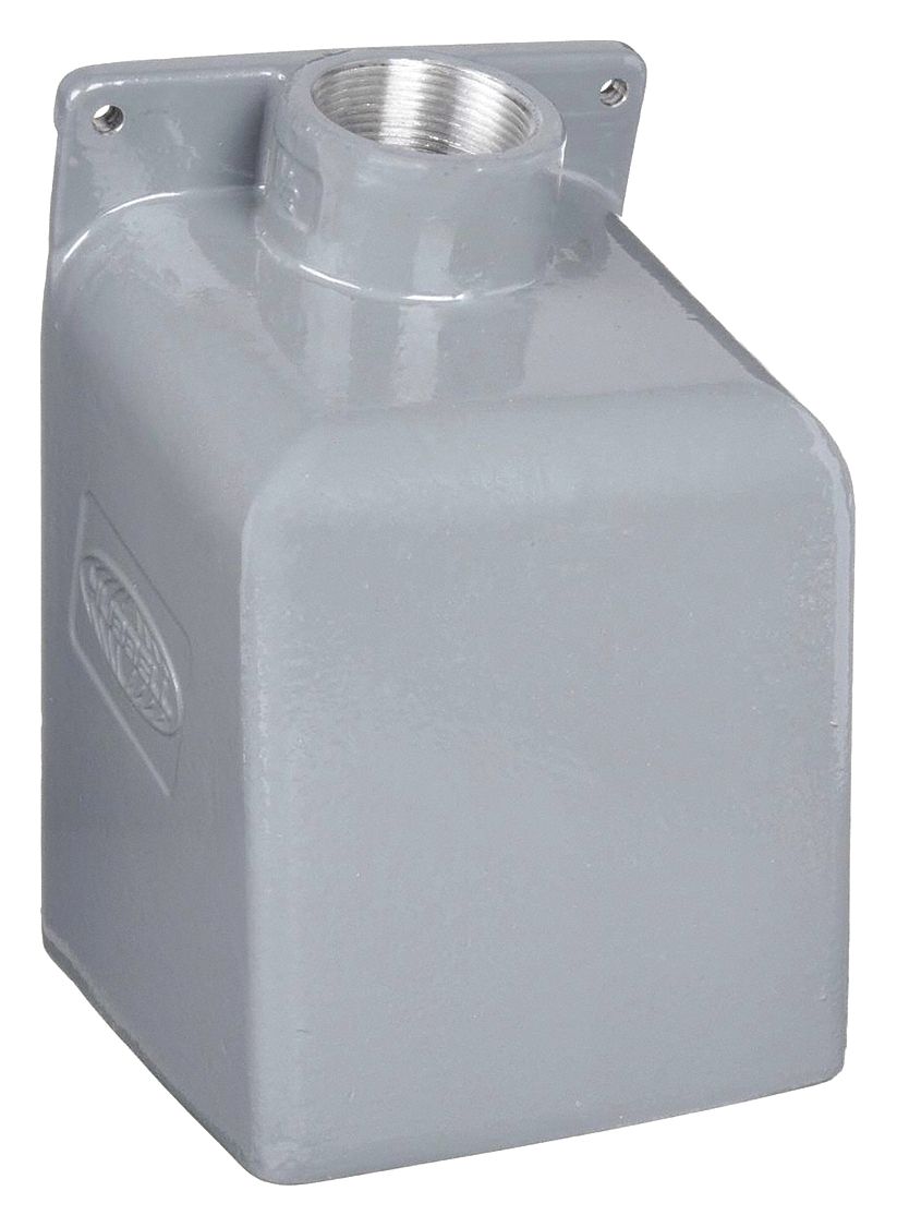 HUBBELL, 100/125 A, Dead End, Angle Back Box - 6C131|BB1001W - Grainger