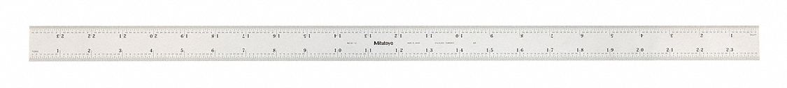 MITUTOYO, 182-161, 2 ft, Rigid Rule - 6C304|182-161 - Grainger