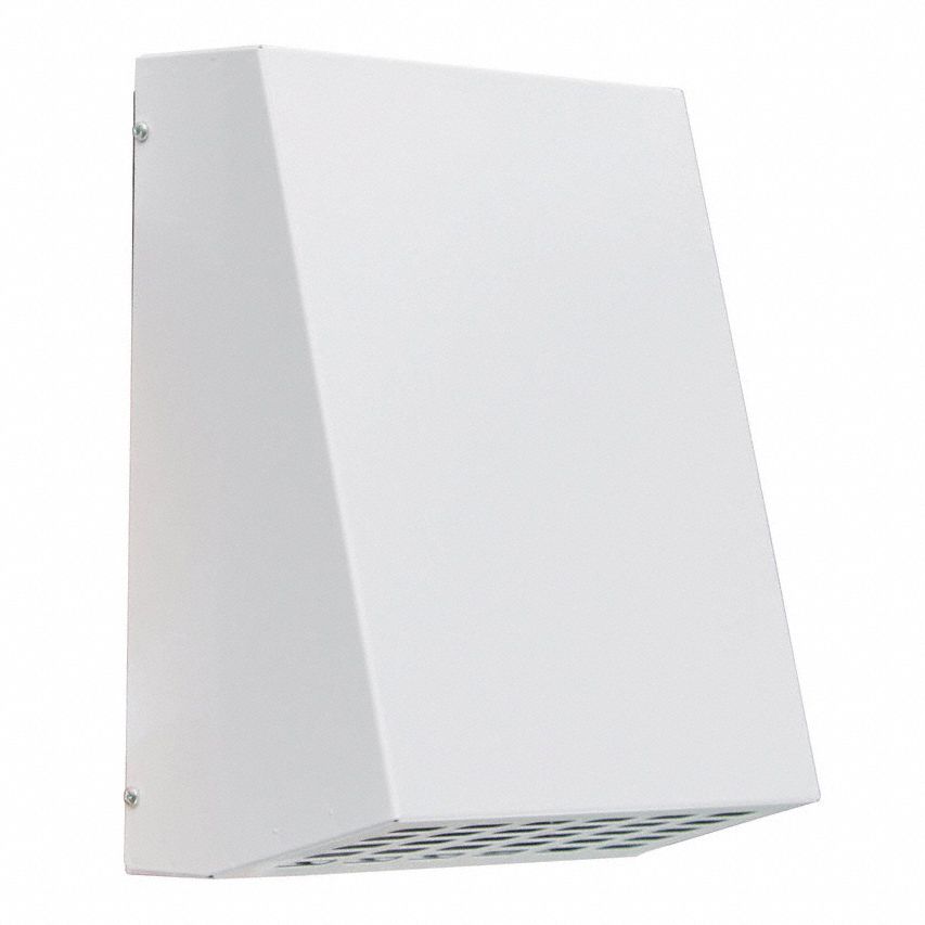 FANTECH Exhaust Fan: 193 cfm, 4 in Duct, 115V AC, Powder-Coated Steel ...