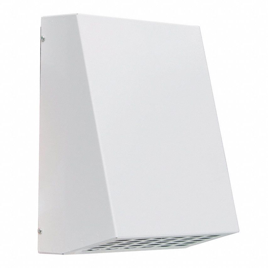 FANTECH Exhaust Fan: 381 cfm, 6 in Duct, 115V AC, Powder-Coated Steel ...