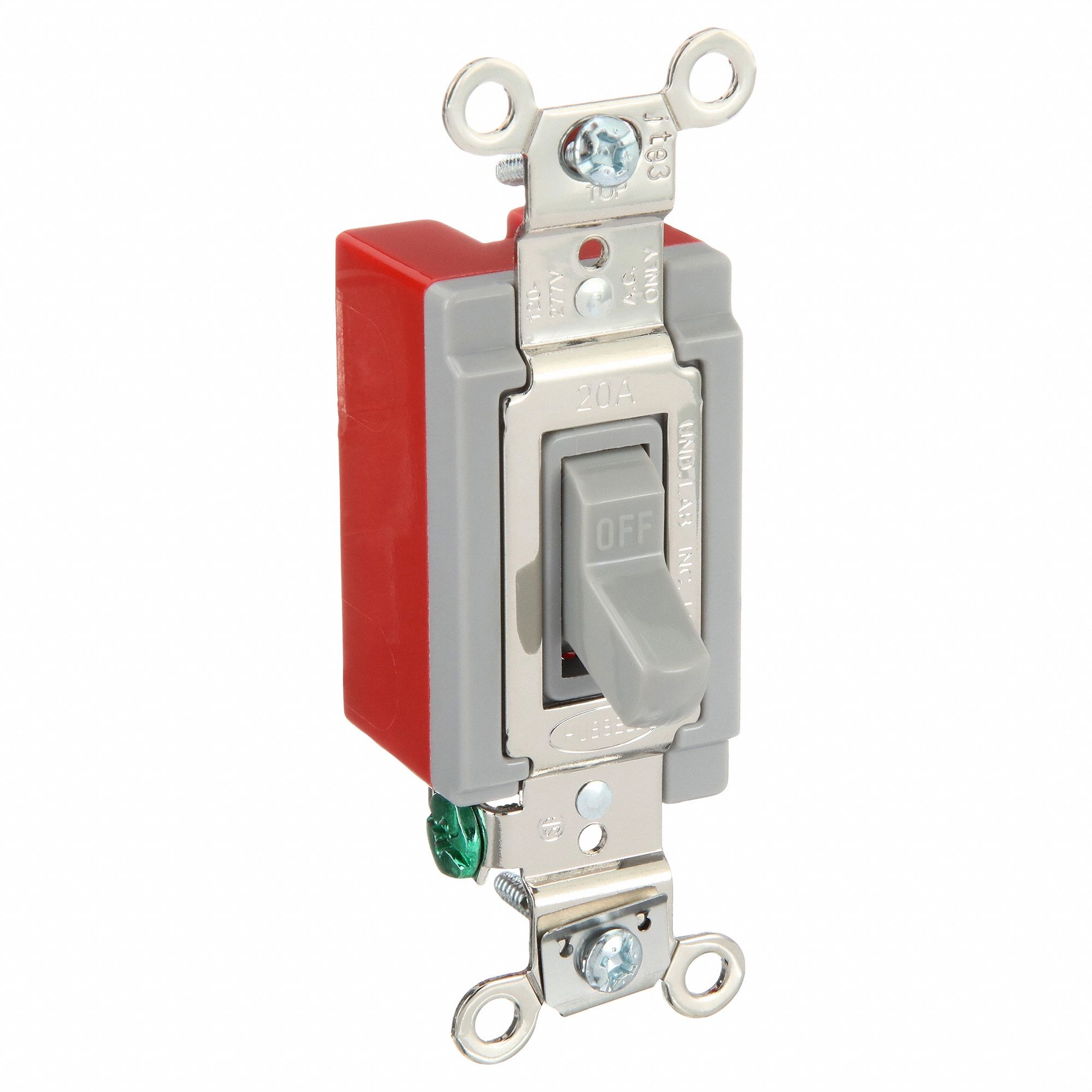 Toggle Switch, Single Pole, Wall Switch - 6C540|HBL1221GY - Grainger