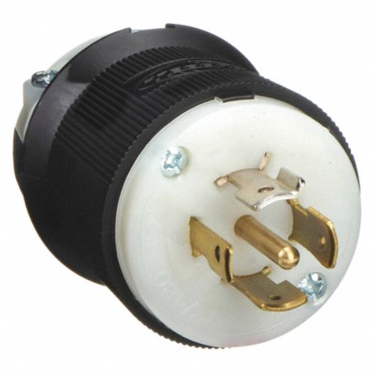 L22-20P, 277/480V AC, Locking Plug - 6C544|HBL2521 - Grainger
