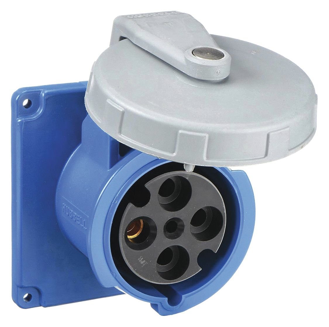 100 A, 125/250V AC, Watertight Pin and Sleeve Receptacle - 6C558 ...