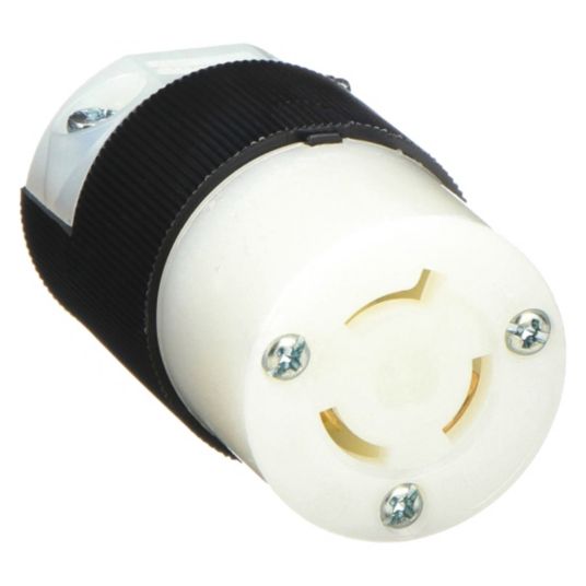 L6-15R, 15 A, Locking Connector - 6C579|HBL4579C - Grainger