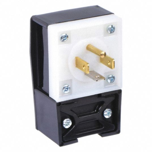 14-20P, 20 A, Angle Straight Blade Plug - 6C631|HBL8411C - Grainger