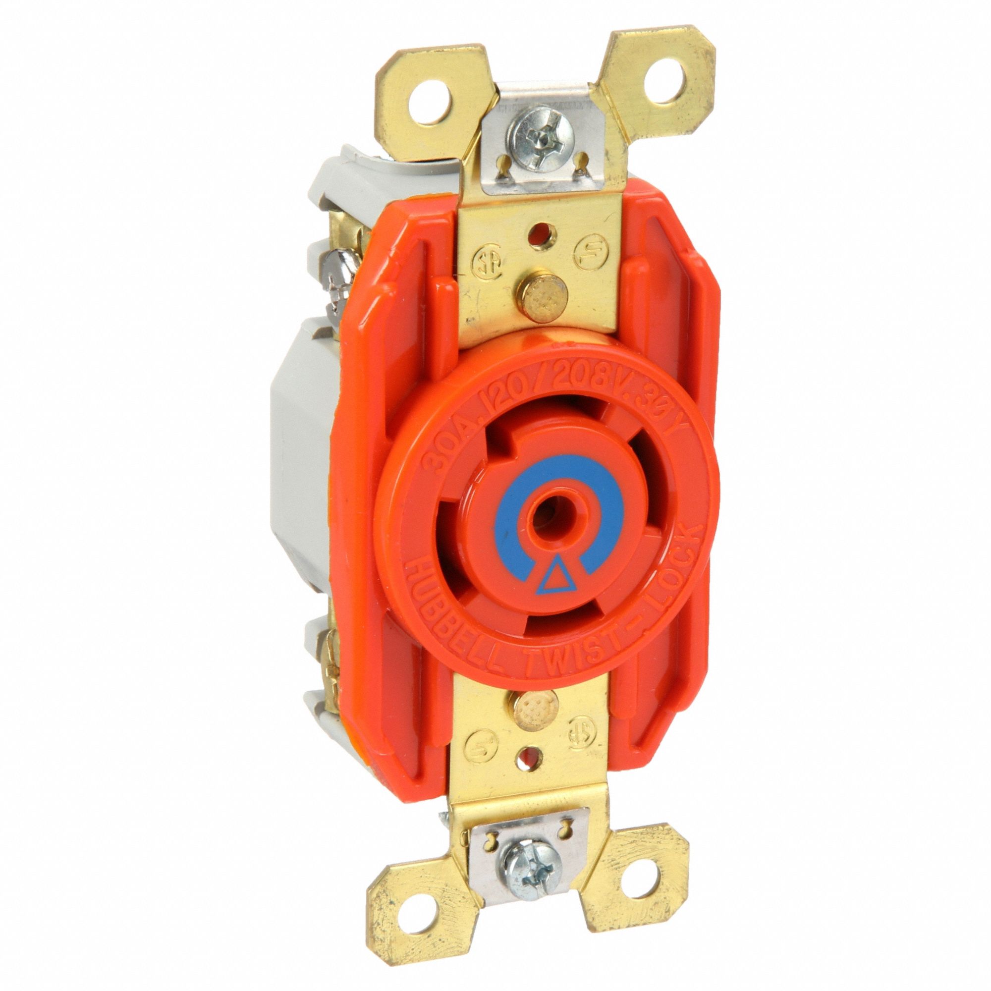 L21-30R, 30 A, Locking Receptacle - 6C651|IG2810 - Grainger