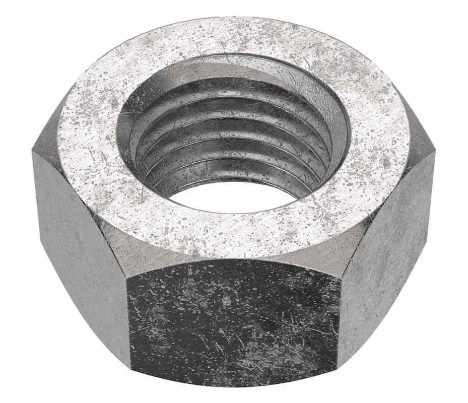 APPROVED VENDOR Tuerca Hexagonal M20-2.50, Sin Acabado, A2, Acero Inoxidable, Derecha, DIN 934 ...