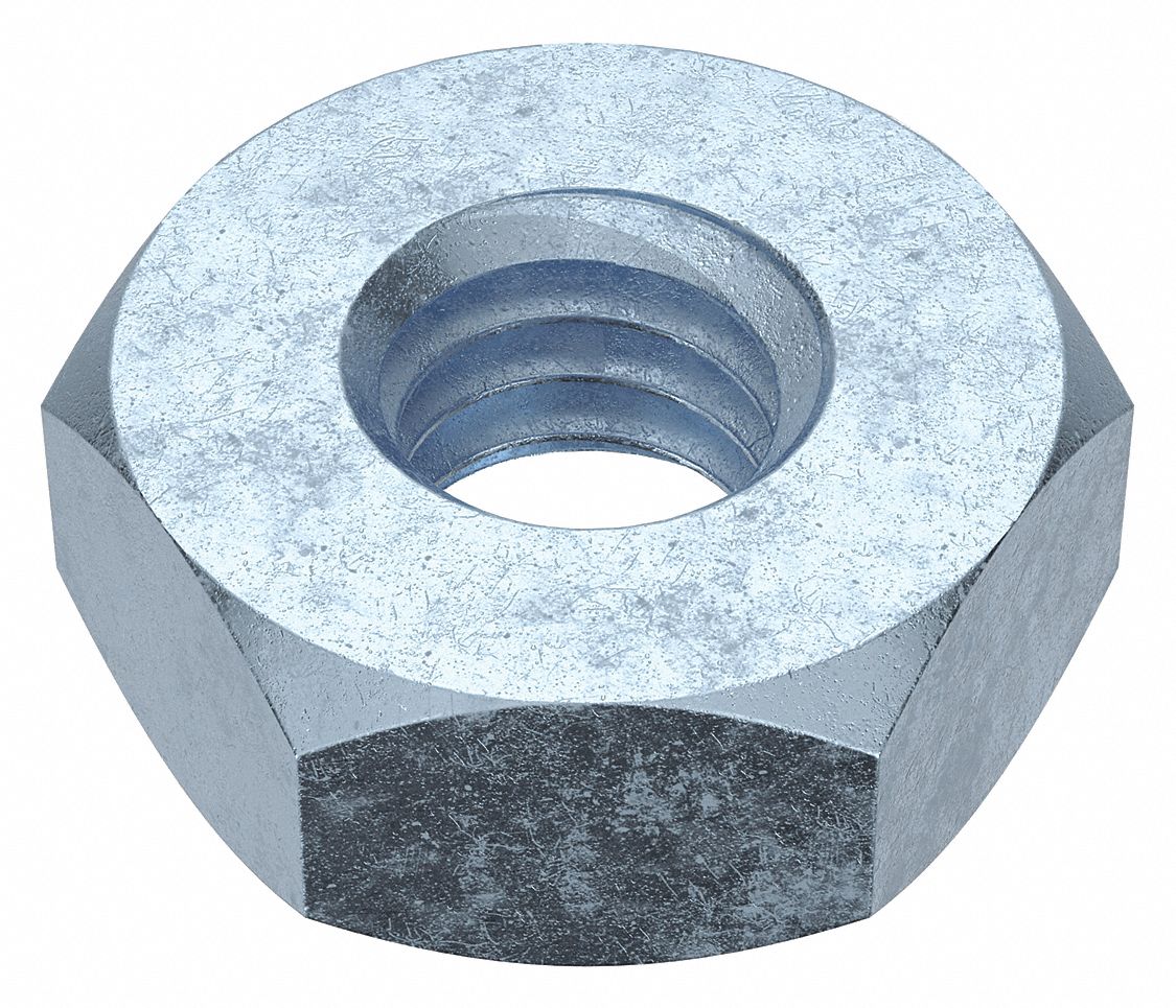 M3.5-0.60 Thread, 6 mm Hex Wd, Hex Nut - 6CA70|HN46003500-100P1 - Grainger