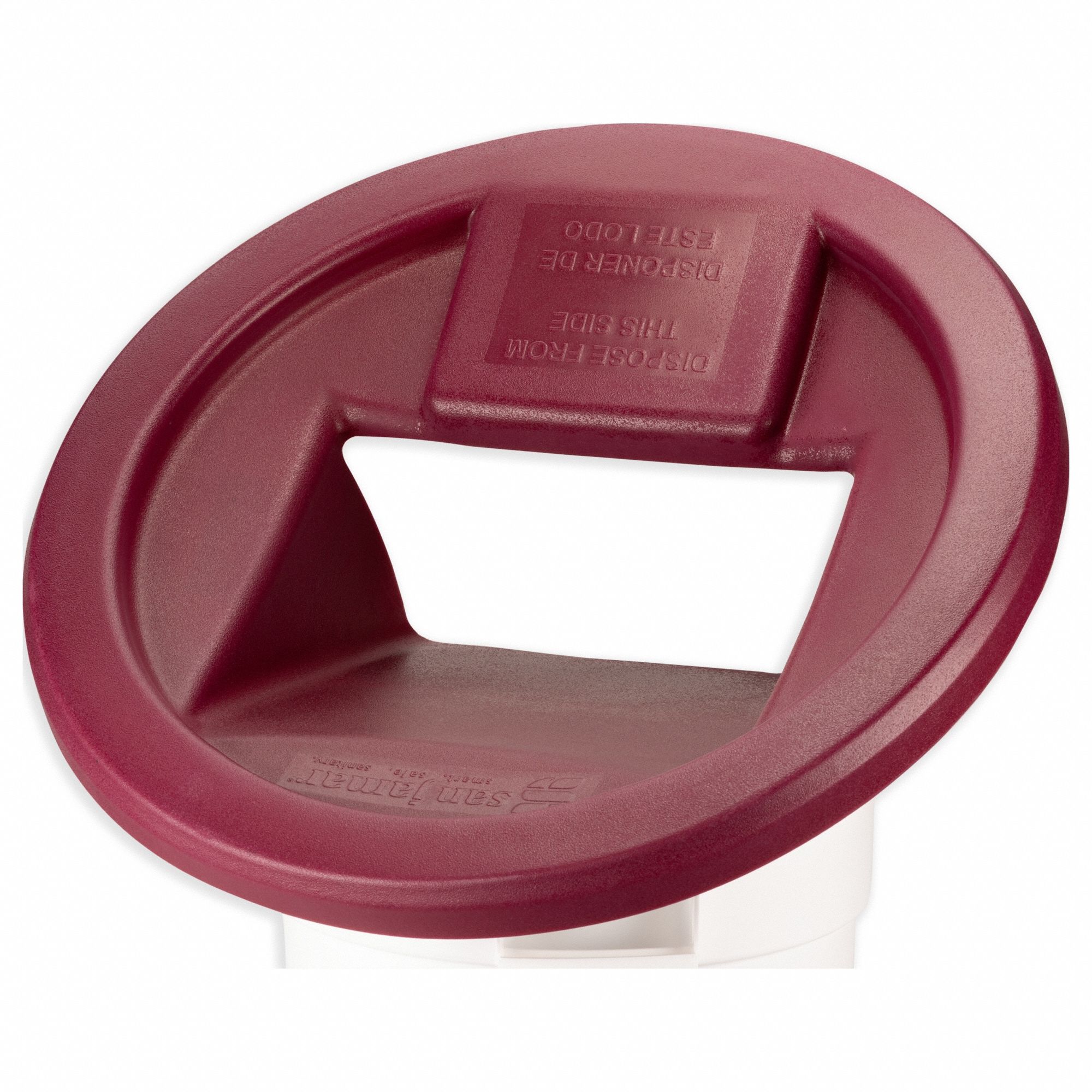 SAN JAMAR, Fits 32 and 44 gal Receptacles, 25 1/2 in Overall Lg ...