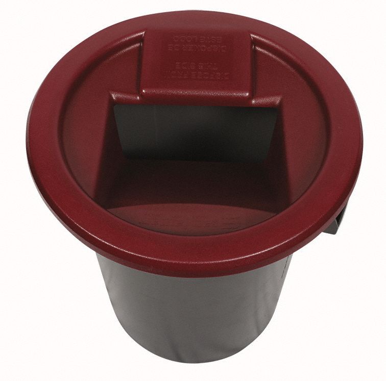 SAN JAMAR Flatware Retriever: Fits 32 and 44 gal Receptacles, 25-1/2 in ...