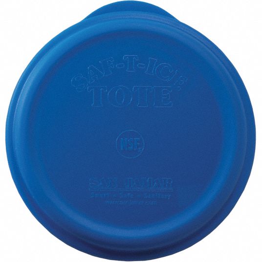 Blue, Polycarbonate, Ice Tote Lid - 6CAL3|SI6500 - Grainger