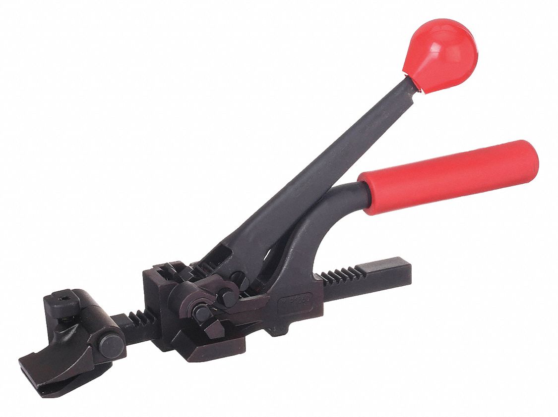 MIP, Fits 5/8 in to 1 1/4 in Strap Wd, Fits .023 to .031 Strap Tensile ...