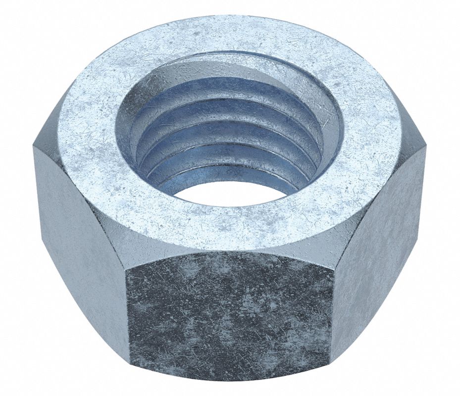 APPROVED VENDOR Tuerca Hexagonal M20-1.50, Zincado, Clase 8, Acero ...
