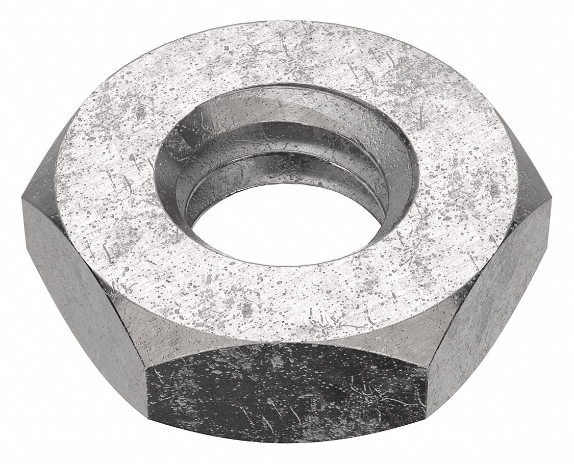 Jam Hex, M4x0.70 Thread, Jam Nut - 6CB41|6CB41 - Grainger