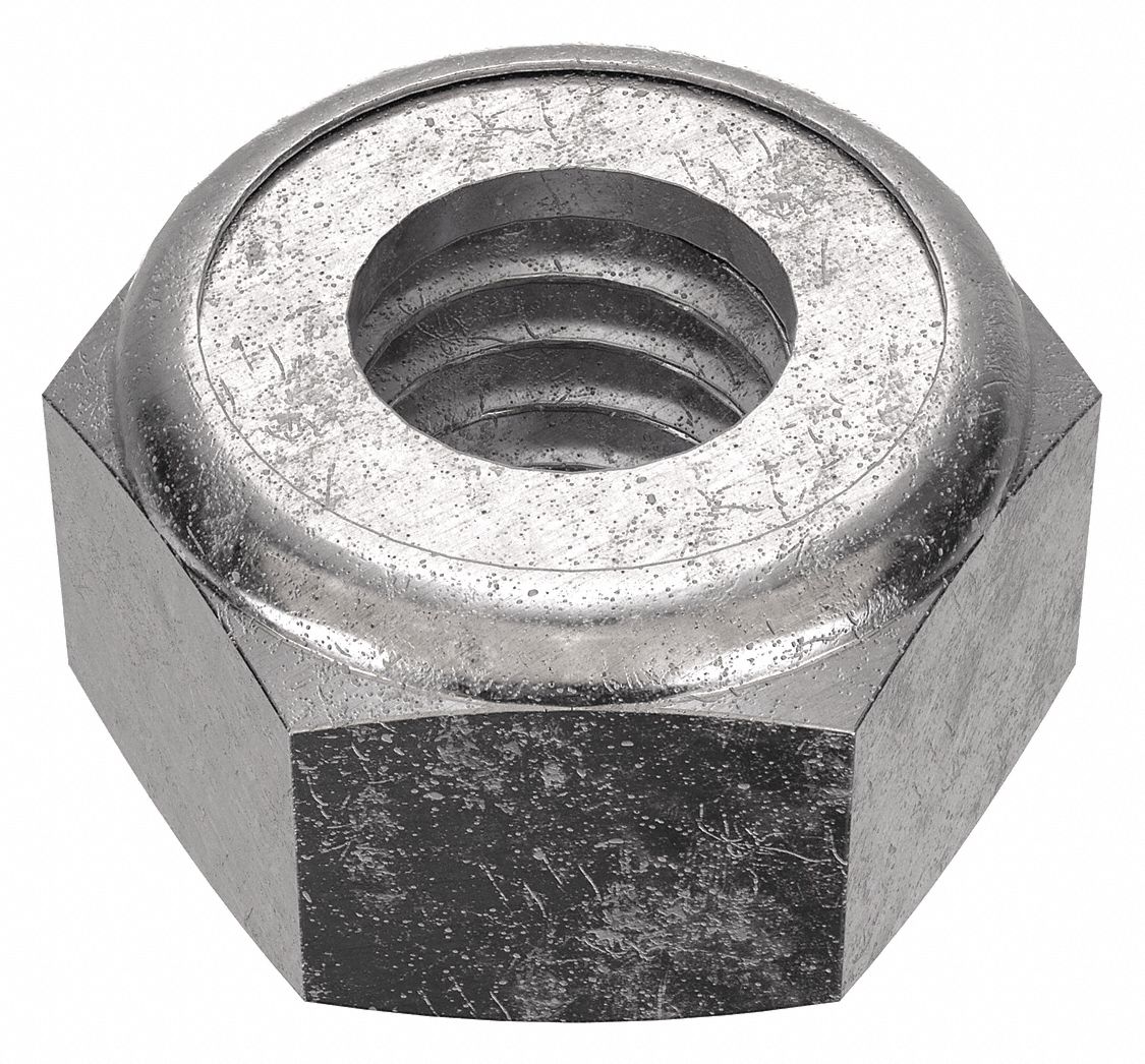 Nylon Insert, Std Hex, Lock Nut - 6CB83|M55730.060.0001 - Grainger