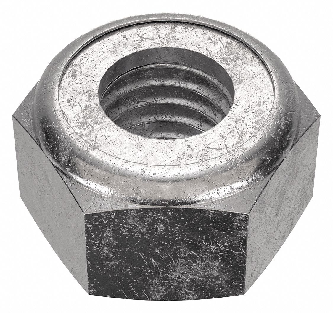 Nylon Insert, Std Hex, Lock Nut - 6CB84|M55730.080.0001 - Grainger