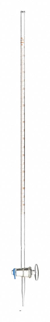 Burette, Straight Bore, A Class, 10mL Capacity, 0.05mL Graduation ...