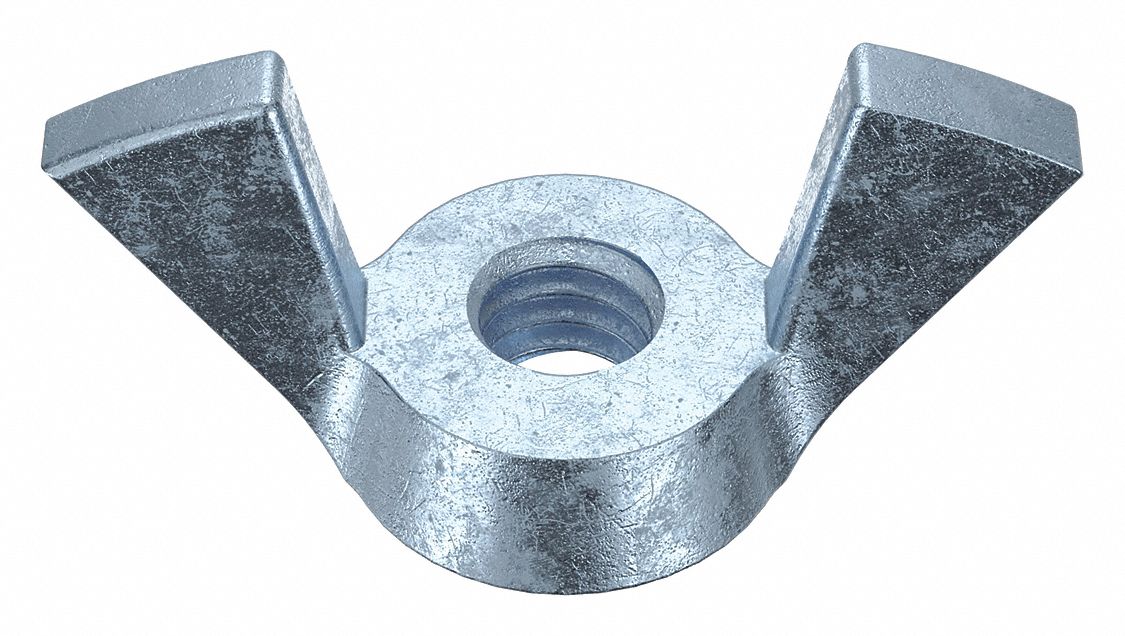 Wing Nut, PK 50 - Grainger