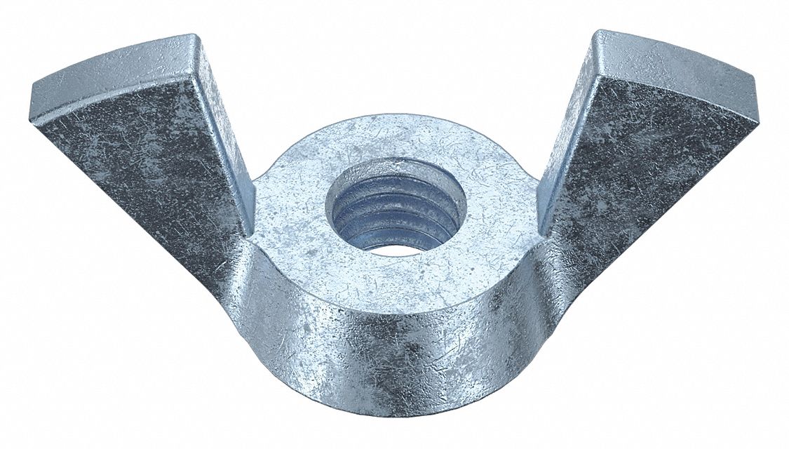 Wing Nut, PK 25 - Grainger