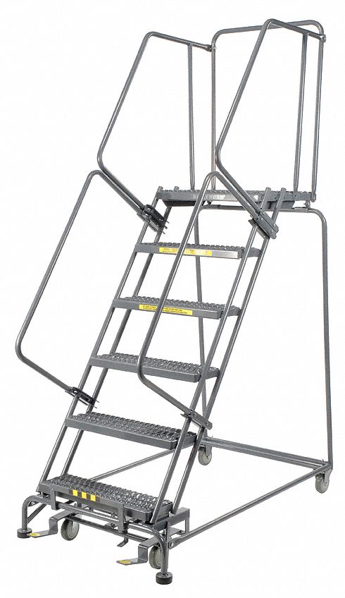 Rolling Ladder,Steel,60 In.H - Grainger