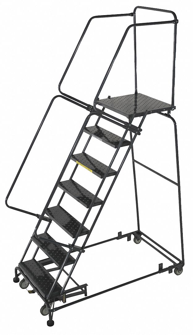 BALLYMORE WT. ACTUATED LOCK STEP LADDER,103 IN H - Rolling Ladders ...